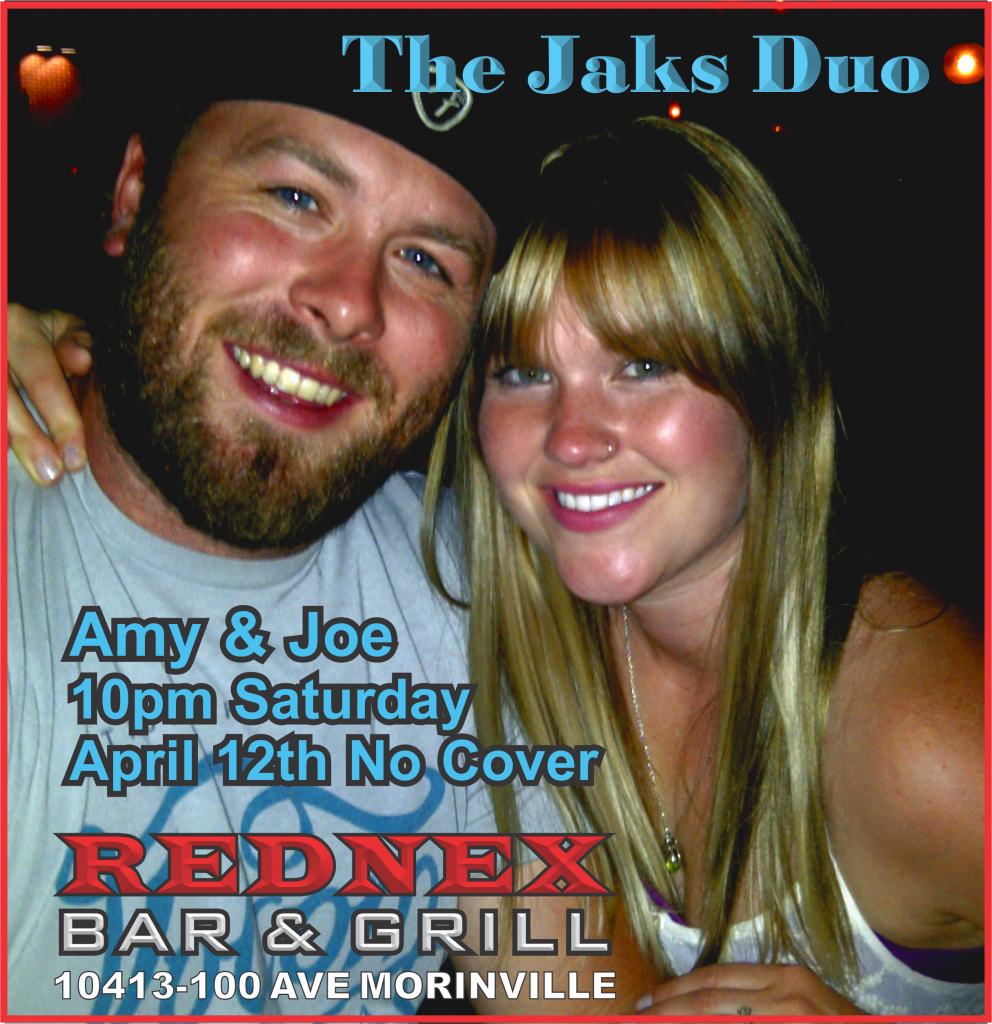 Amy & Joe from the Jaks April 12, 2014 : Rednex Bar & Grill